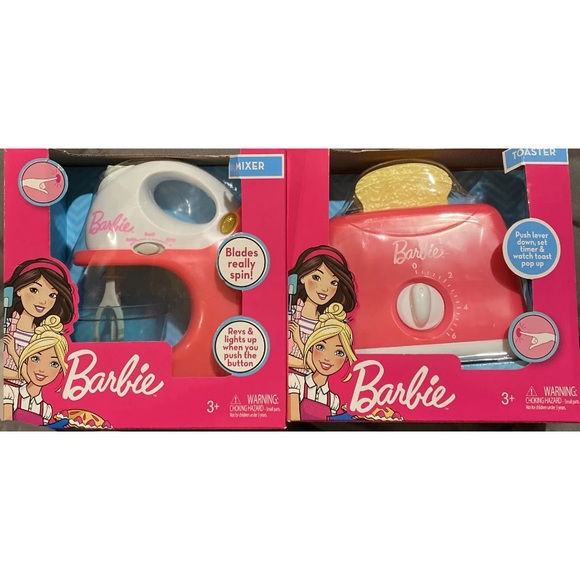 Barbie | Toys | 2 Barbie Mixer And Toaster | Poshmark